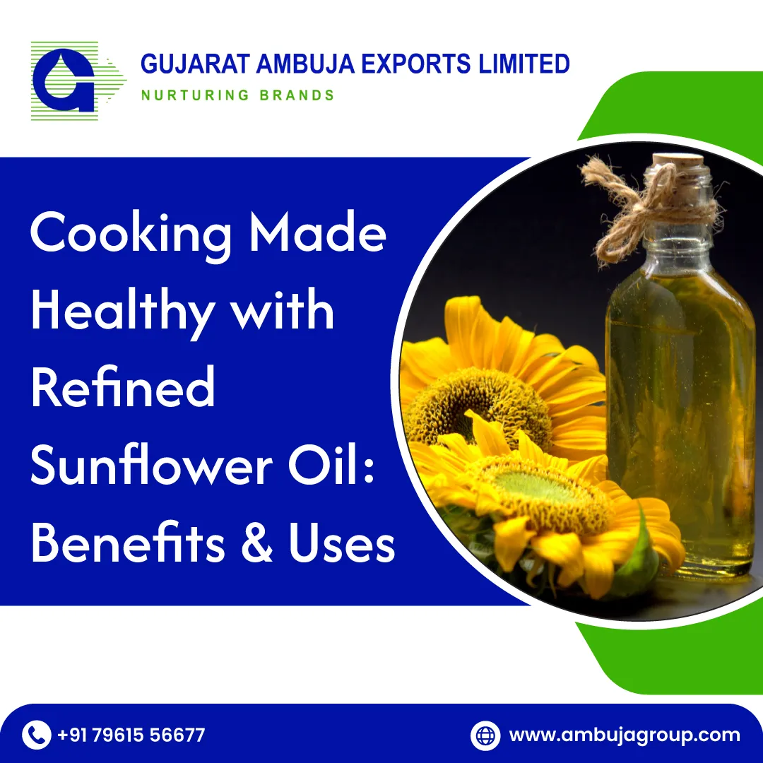 Benefits and Uses of Refined Sunflower Oil