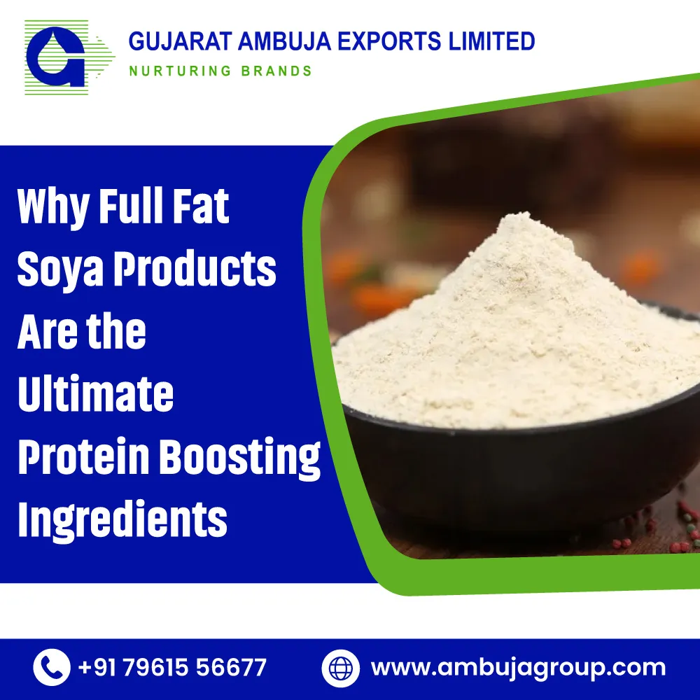 Benefits of Full Fat Soya Products